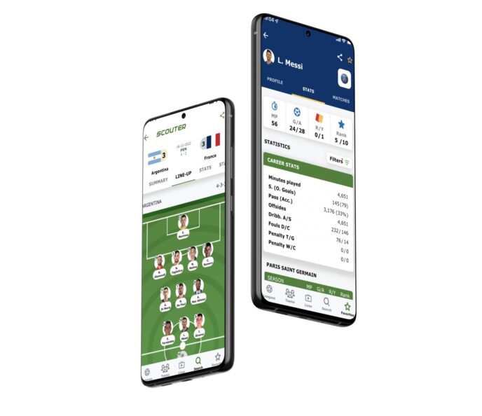 Scouter – A live Soccer Statatistics App